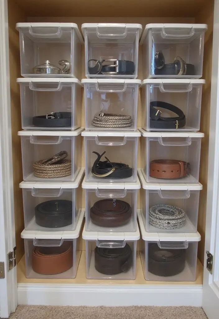 25 Belt Storage Ideas for a Minimal and Organized Closet - Nuvinhome