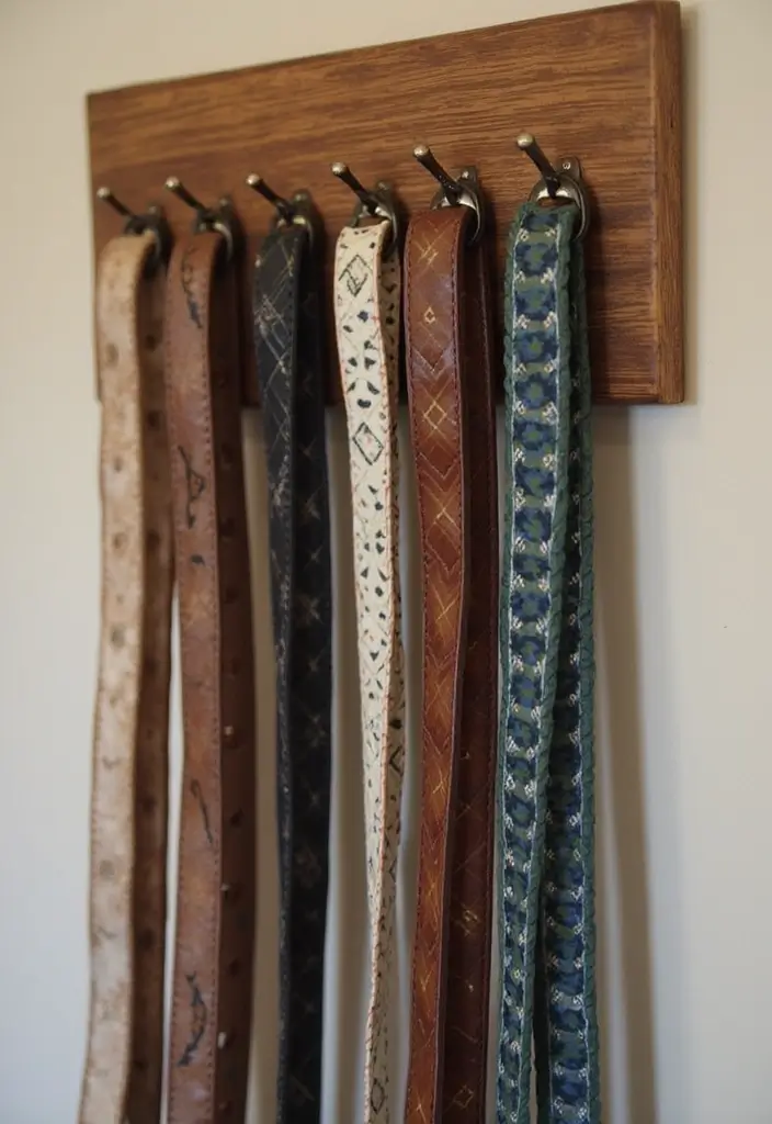 25 Belt Storage Ideas for a Minimal and Organized Closet - Nuvinhome