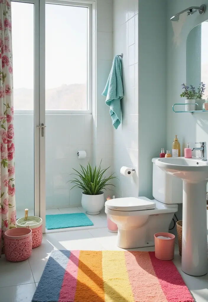 25 Colorful Bathroom Ideas That Instantly Boost Your Mood - Nuvinhome