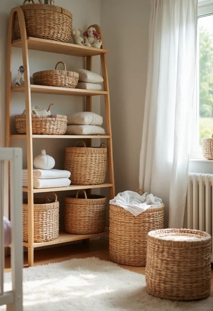 25 Nursery Storage Ideas to Keep Baby Essentials Within Reach - Nuvinhome