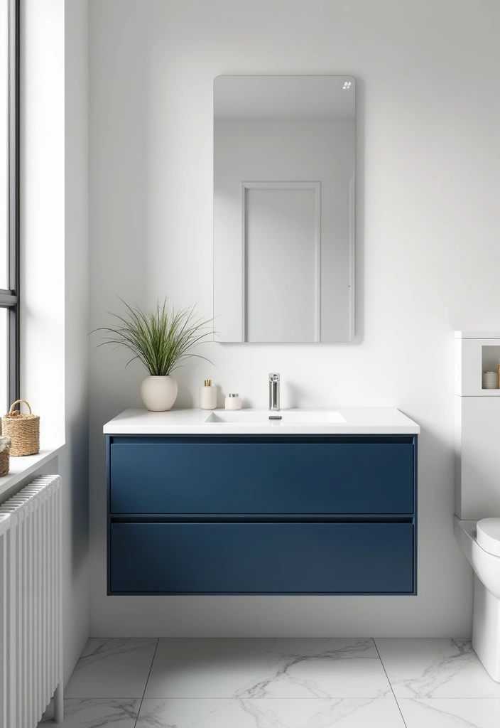 26 Blue Vanity Bathroom Ideas to Add a Pop of Color and Style - Nuvinhome