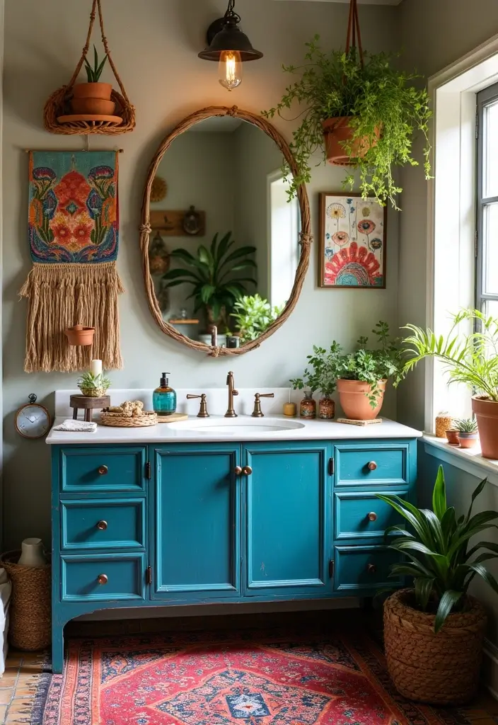 26 Blue Vanity Bathroom Ideas to Add a Pop of Color and Style - Nuvinhome