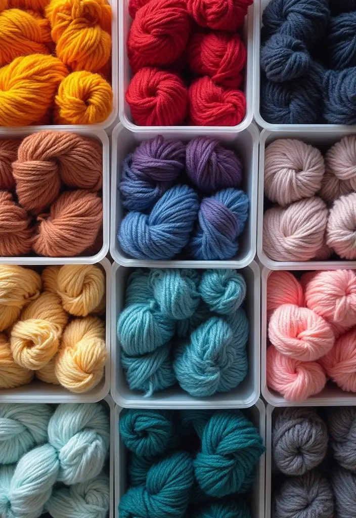 28 Yarn Storage Ideas Perfect for Every Crafter - Nuvinhome