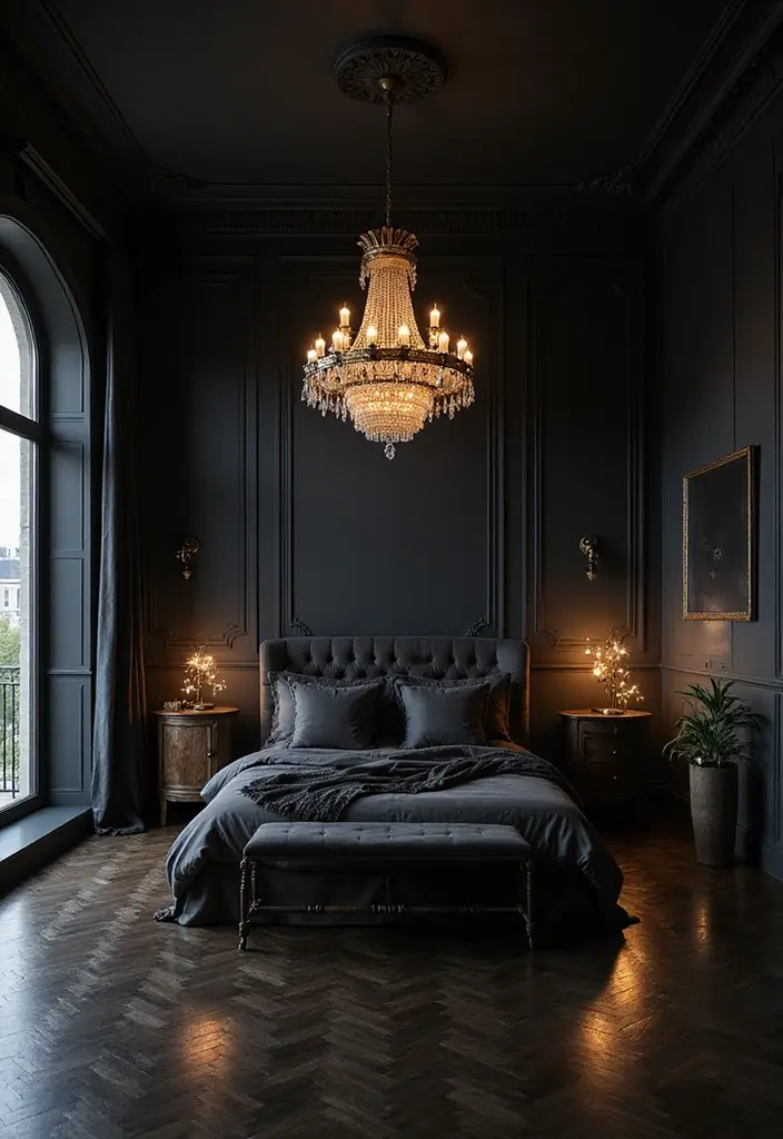 30+ Black Bedroom Ideas for a Chic and Modern Makeover - Nuvinhome
