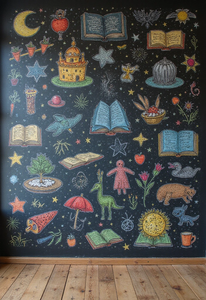30+ Chalk Wall Ideas That Add Creativity and Fun to Any Room - Nuvinhome