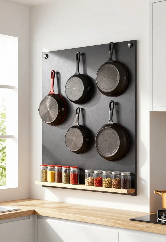 10 Cast Iron Storage Ideas for Heavy Cookware - Nuvinhome