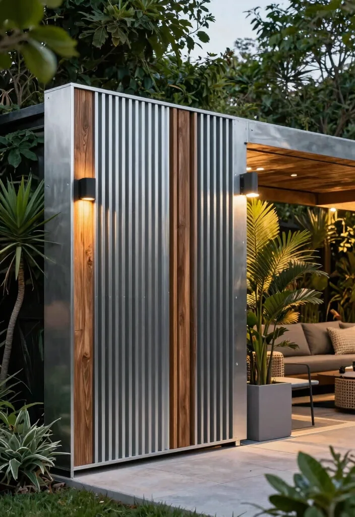 10 Compound Wall Ideas Blending Modern and Traditional Styles - Nuvinhome