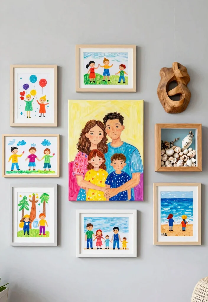 9 Memory Wall Ideas to Display Photos and Personal Moments - Nuvinhome